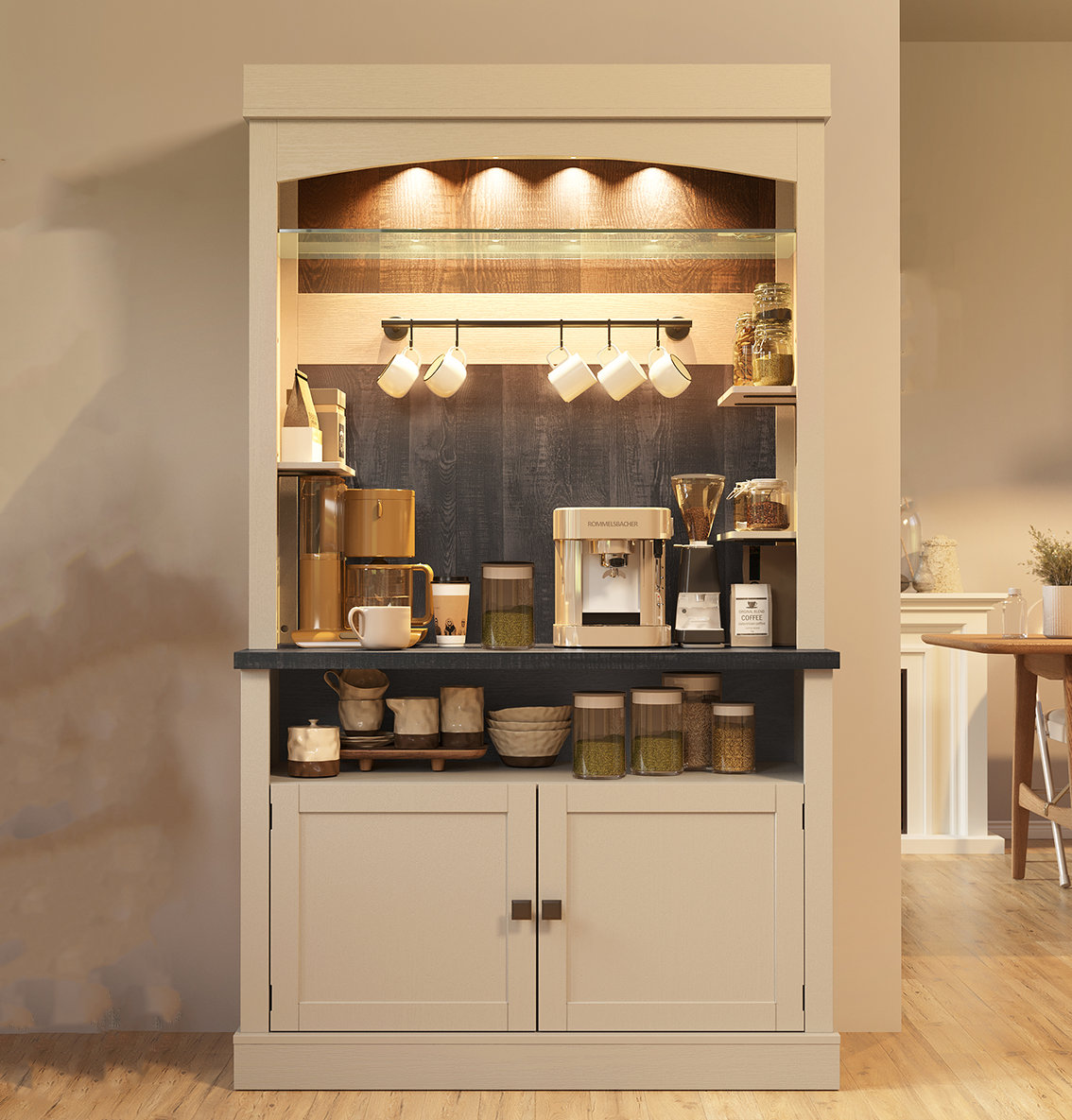 Winston Porter Emest 72'' Kitchen Pantry & Reviews | Wayfair