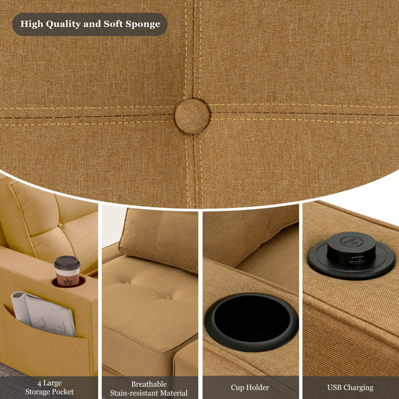 Latitude Run® Dedria 41'' Wide Convertible Chair & Reviews | Wayfair