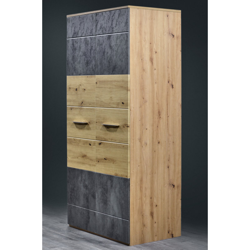 Loon Peak® Aarib Manufactured Wood Armoire | Wayfair