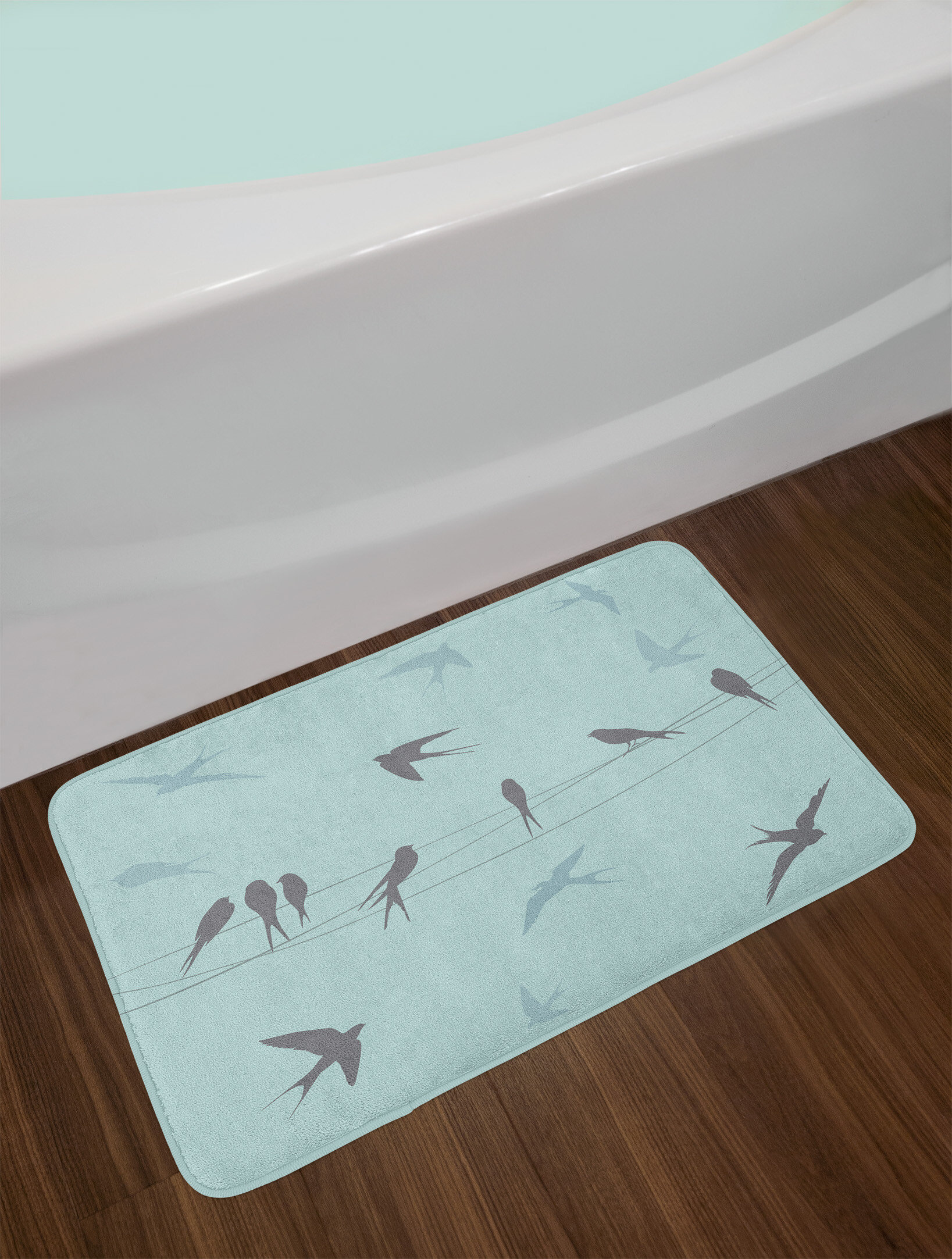 East Urban Home Katosha Bath Mat | Wayfair