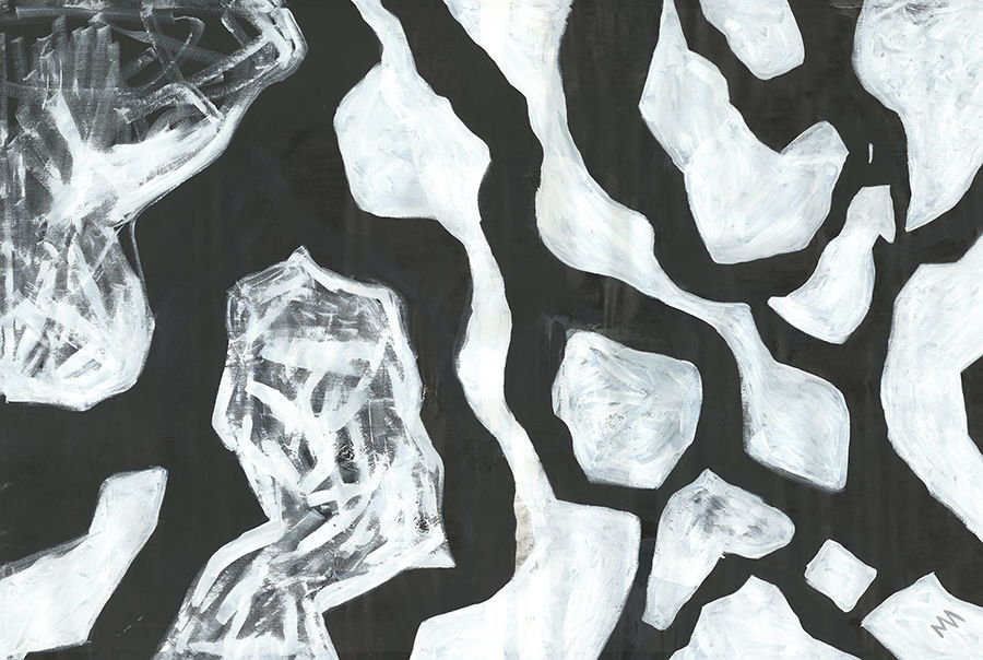 Chelsea Art Studio Open Road II by Mia Malcolm Studio - Floater Frame Painting on Canvas | Perigold