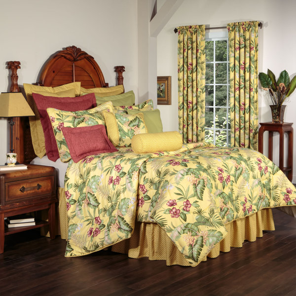 thomasville at home Ferngully Cotton Floral Comforter Set - Wayfair Canada