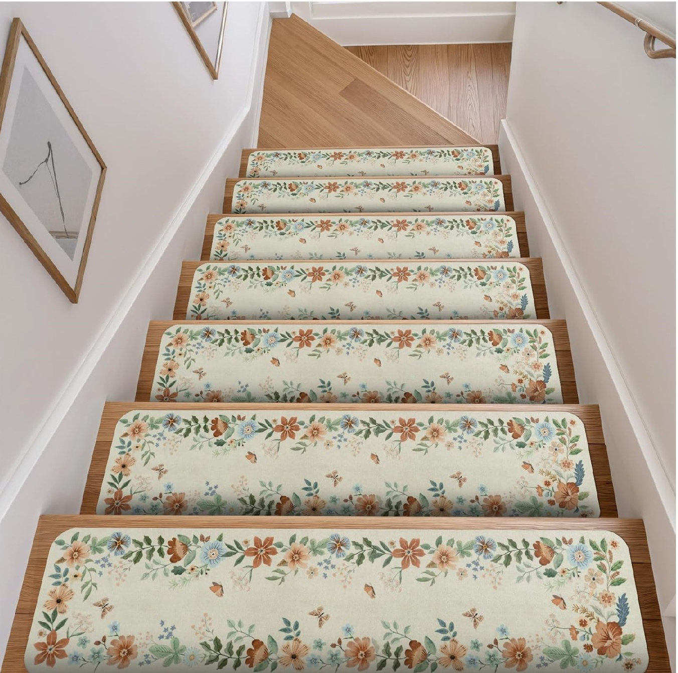 Red Barrel Studio® Stair Treads Non-Slip Stair Runners For Wooden Steps ...