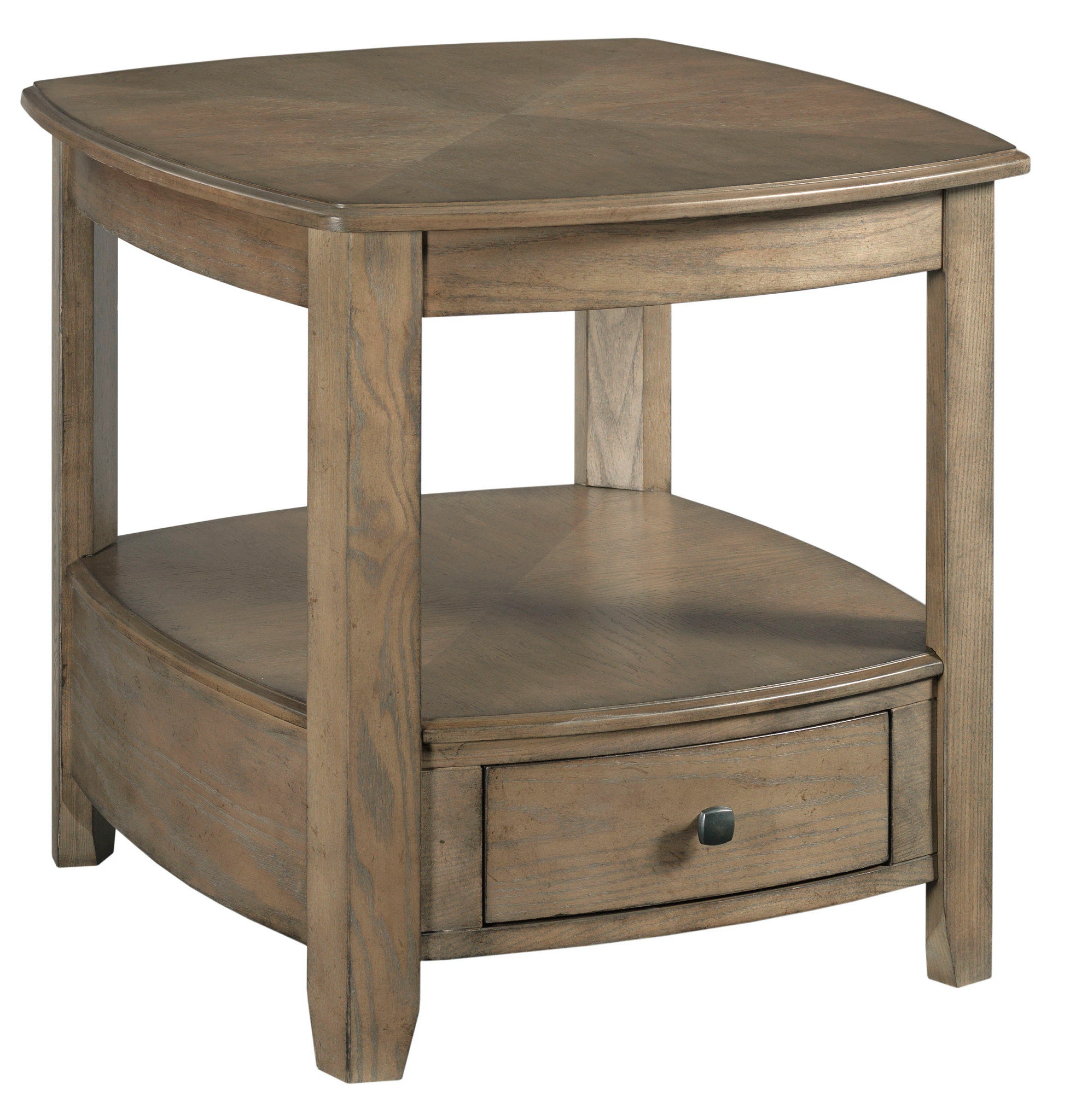Loon Peak® Dekorion Solid Wood End Table with Storage | Wayfair
