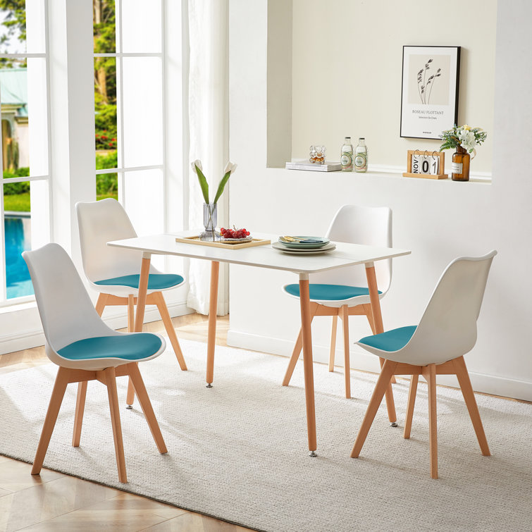 Fjørde & Co 4-Person Dining Table Set | Wayfair.co.uk