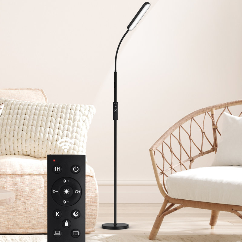 Latitude Run® Tanieka 68.7" LED Standing Task/Reading Floor Lamp with ...