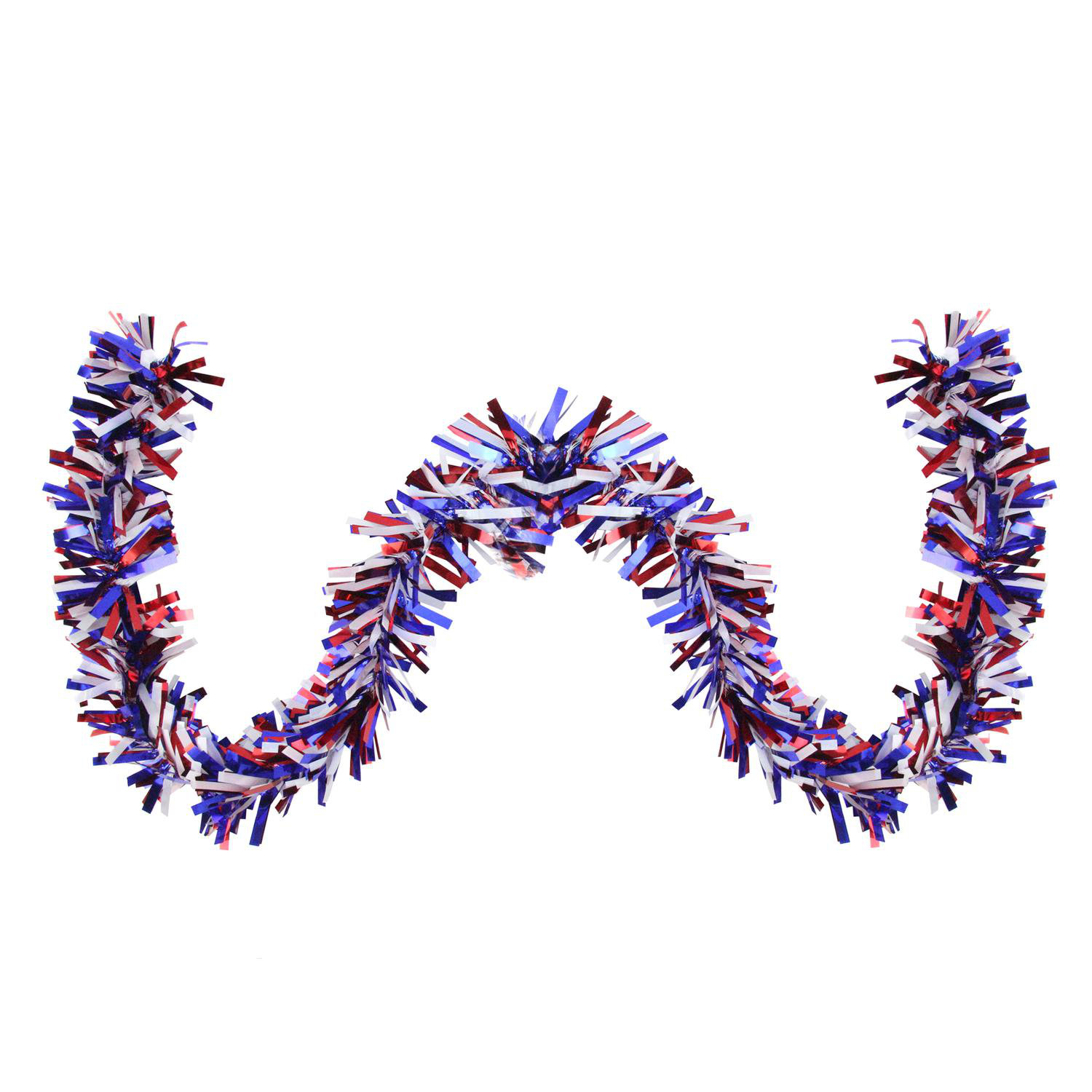 Northlight Seasonal 25' Red and Purple Wide Cut Garland - Unlit | Wayfair