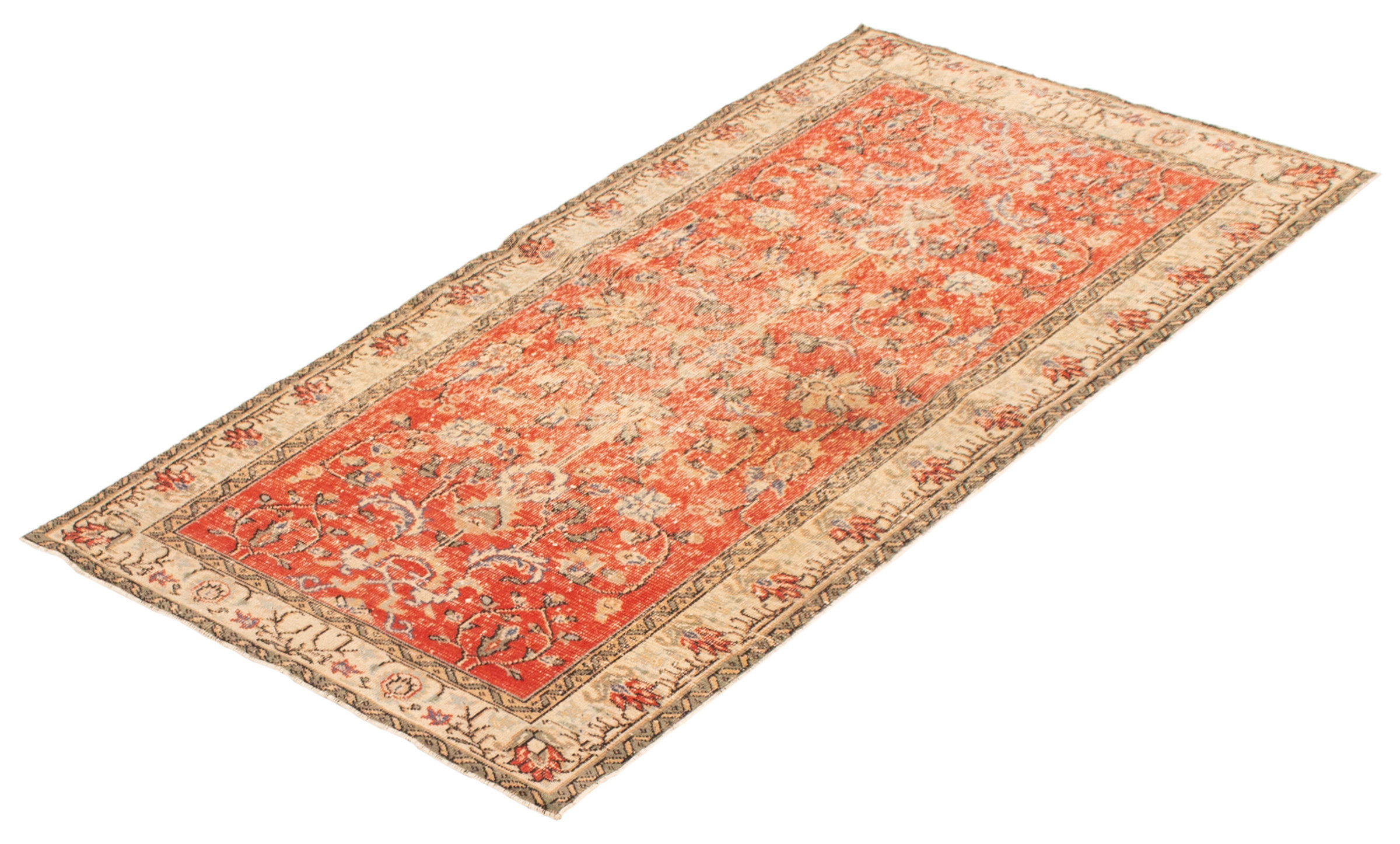 Isabelline Danuel Vintage Dark Copper Rug 3'7" X 6'11" | Wayfair