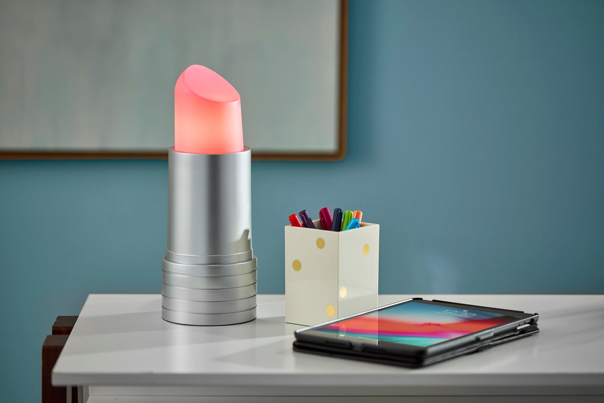 Wrought Studio™ Lipstick Lamp | Wayfair