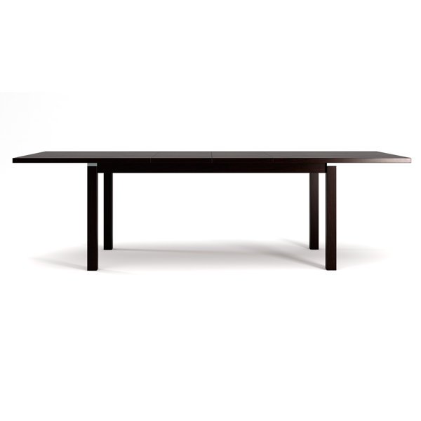 Wade Logan® Lowndesboro Extendable Solid Wood Dining Table & Reviews ...