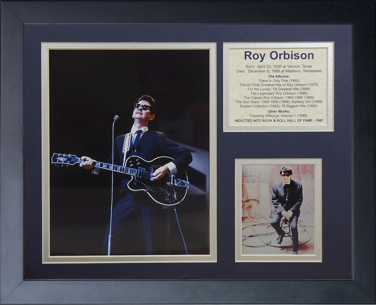 Legends Never Die Roy Orbison Framed Memorabilia - Wayfair Canada