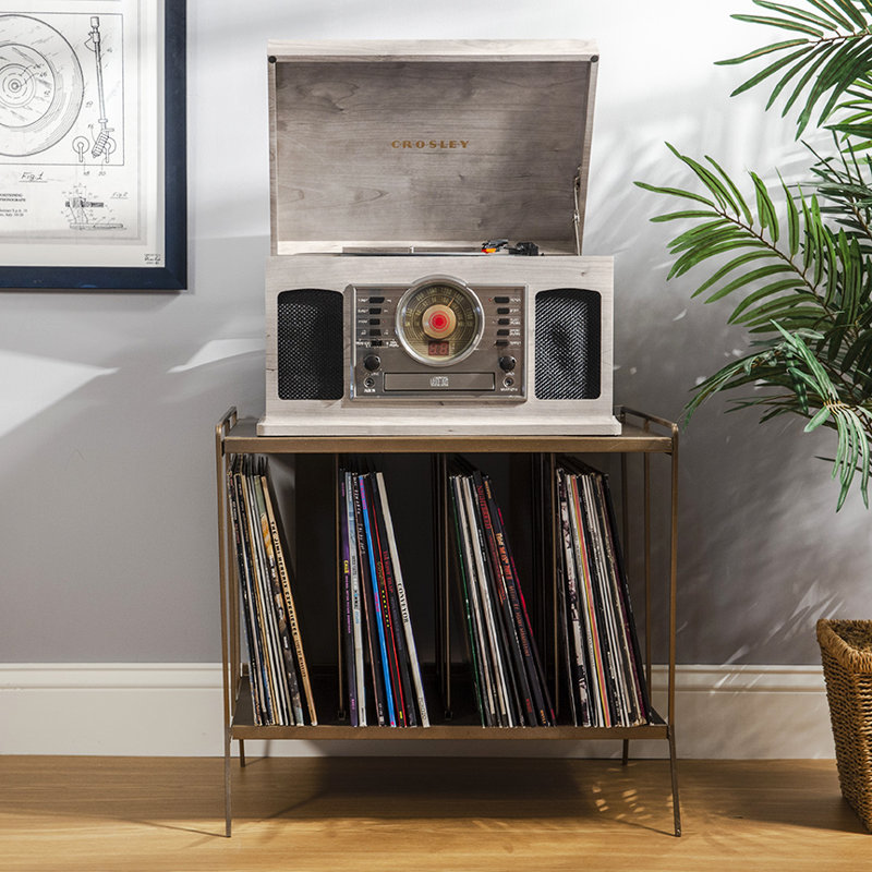 Crosley Electronics Mcqueen Decorative Record Player with Bluetooth ...