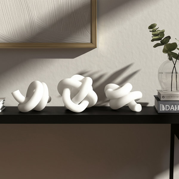 Mercer41 Decorative Knot Figurine For Home Decor - Modern Decorations ...