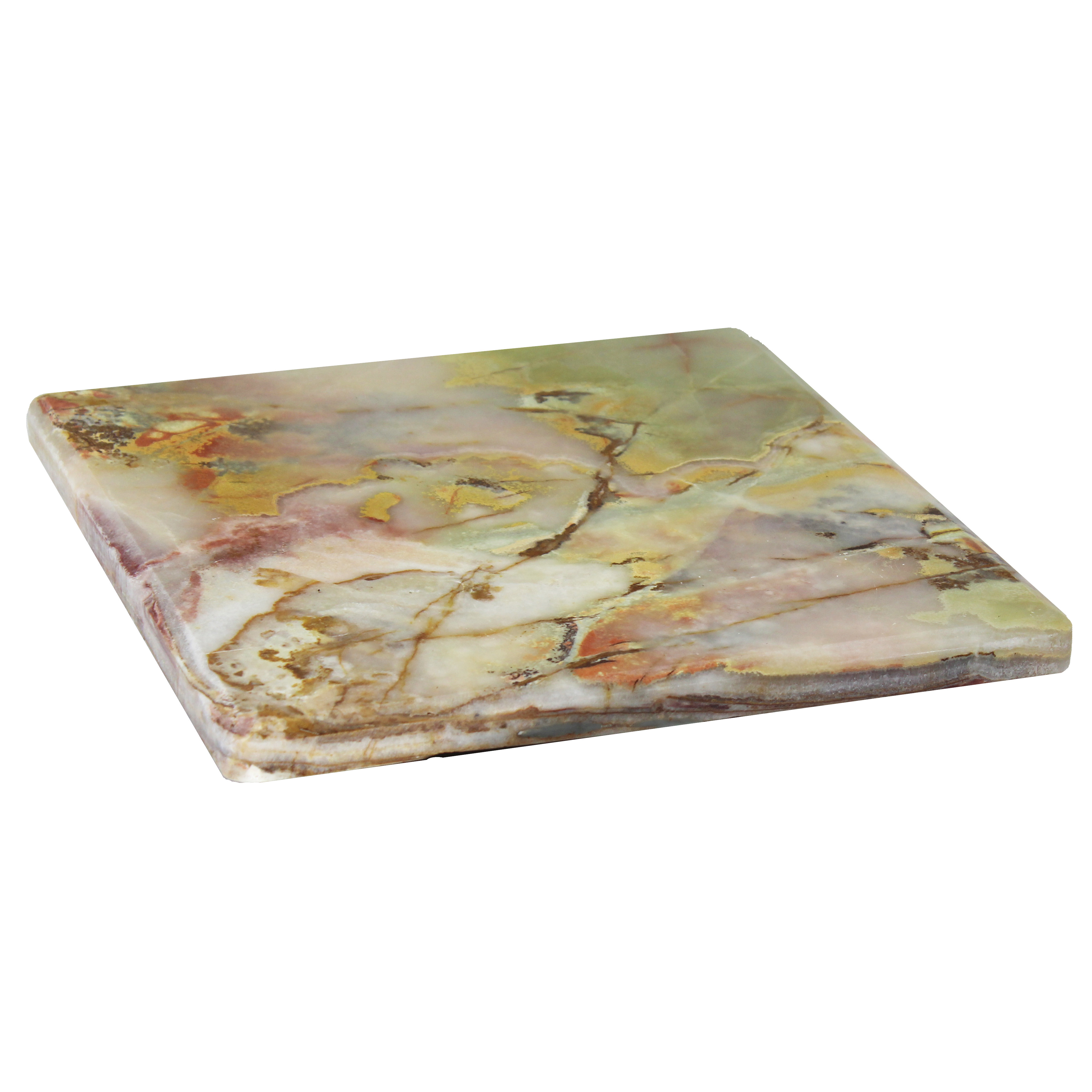 Natural Geo Marble Decorative Onyx Kitchen Cutting Board & Reviews ...
