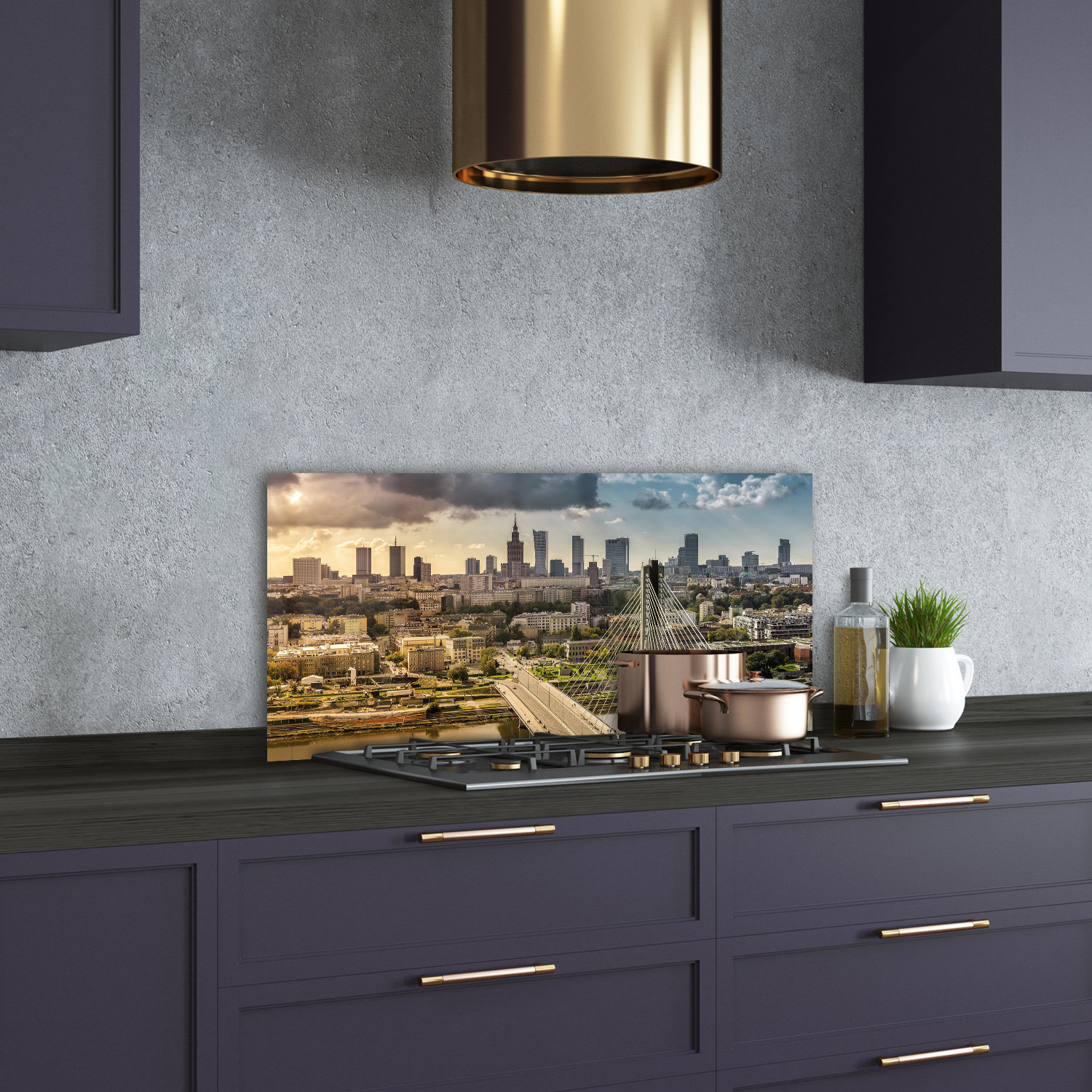 Brayden Studio Splashback - Backsplash - Cooker Hob Wall Splashback ...