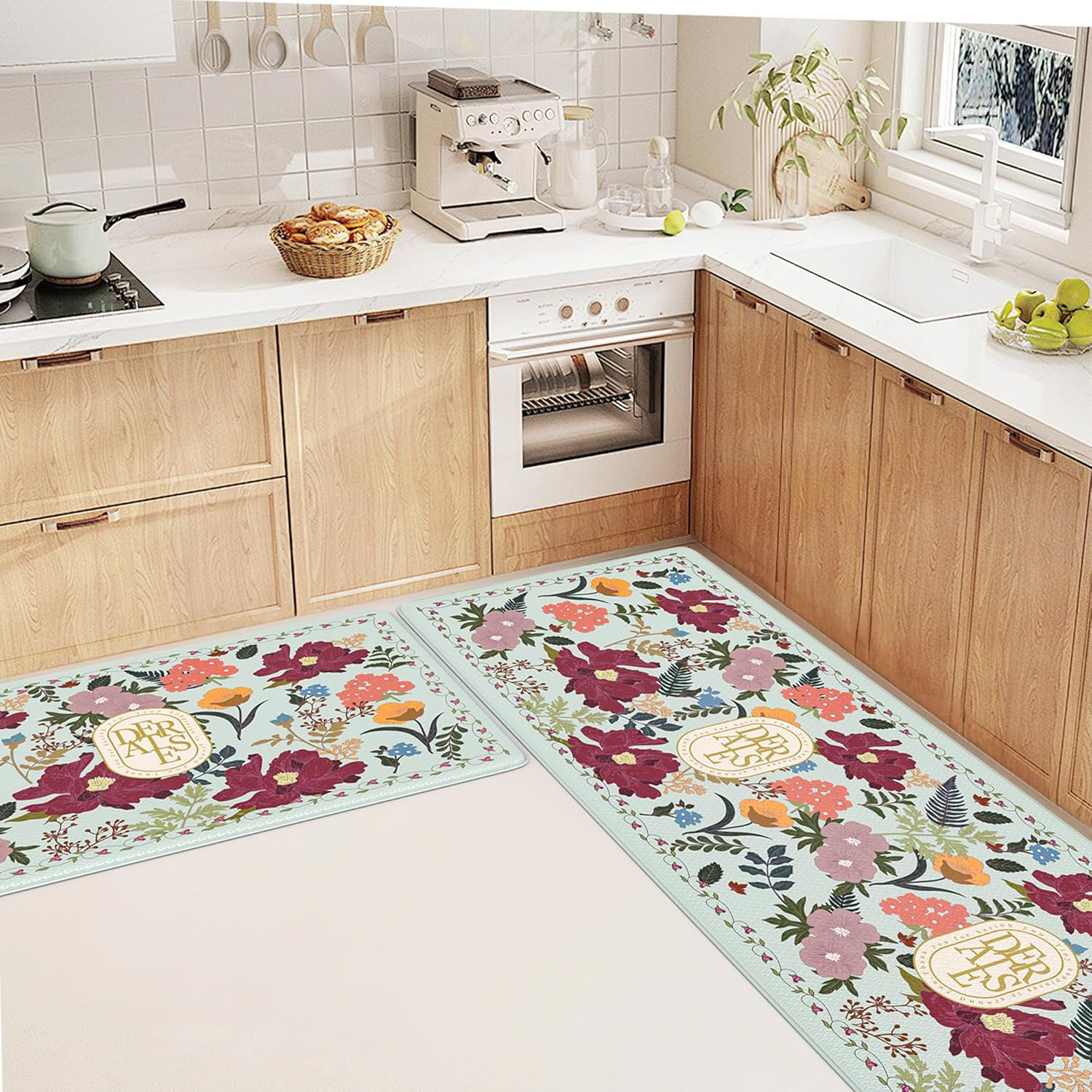 Red Barrel Studio® Kitchen Mat Set of 2 | Wayfair