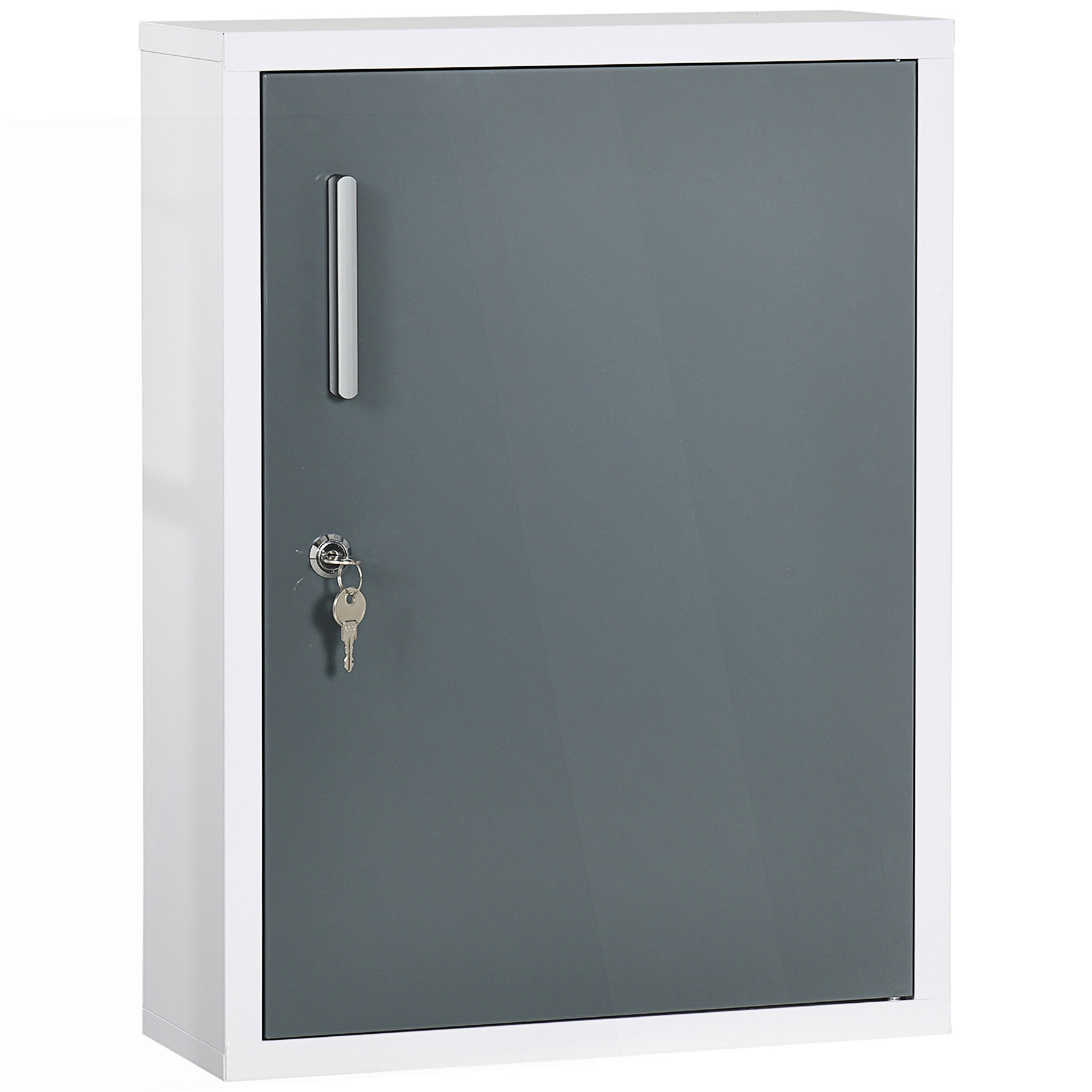 Ophelia & Co. Modern Bathroom Medicine Cabinet With Shelves, Locking ...