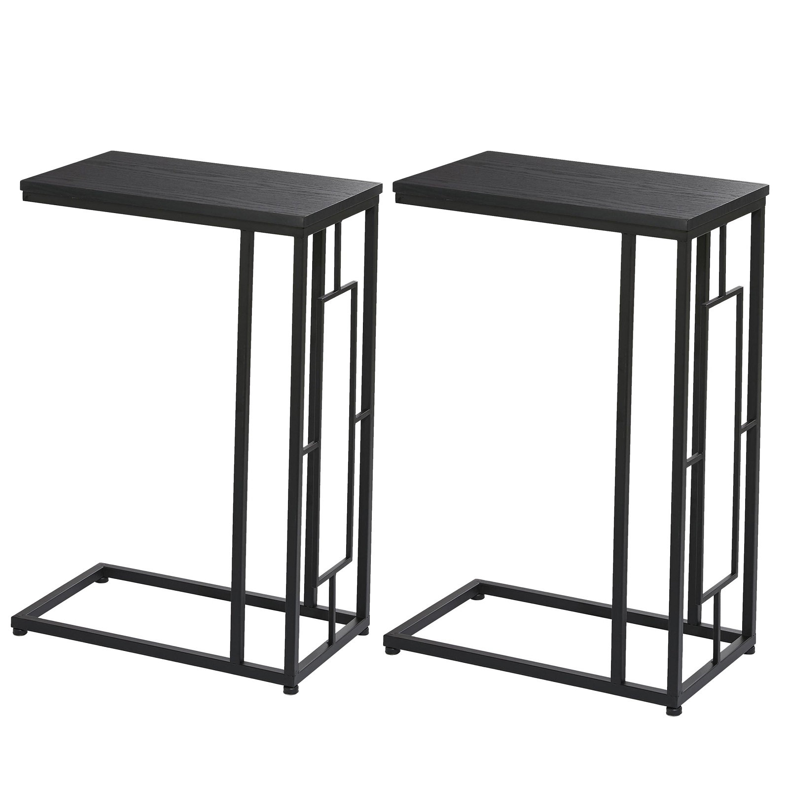 Latitude Run® C-Shaped Computer Tray Table 2 Piece Set | Wayfair