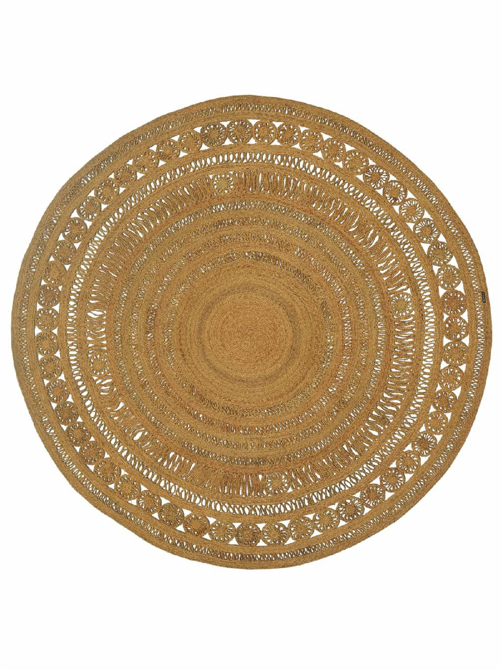 Minori Casa Mehndi Area Rug in Gold | Wayfair
