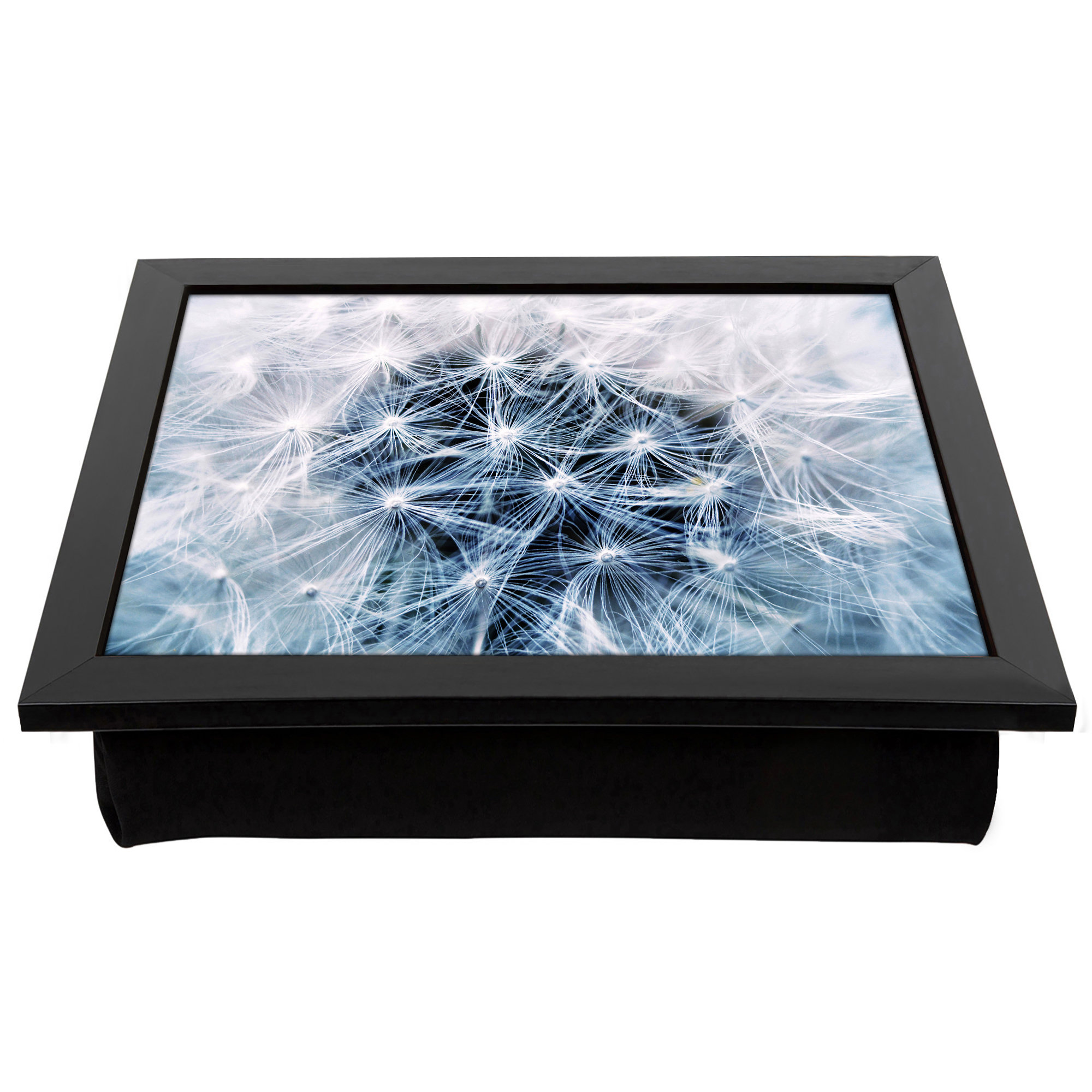17 Stories Flower Dandelion Seeds Lap Tray with Cushion | Wayfair.co.uk