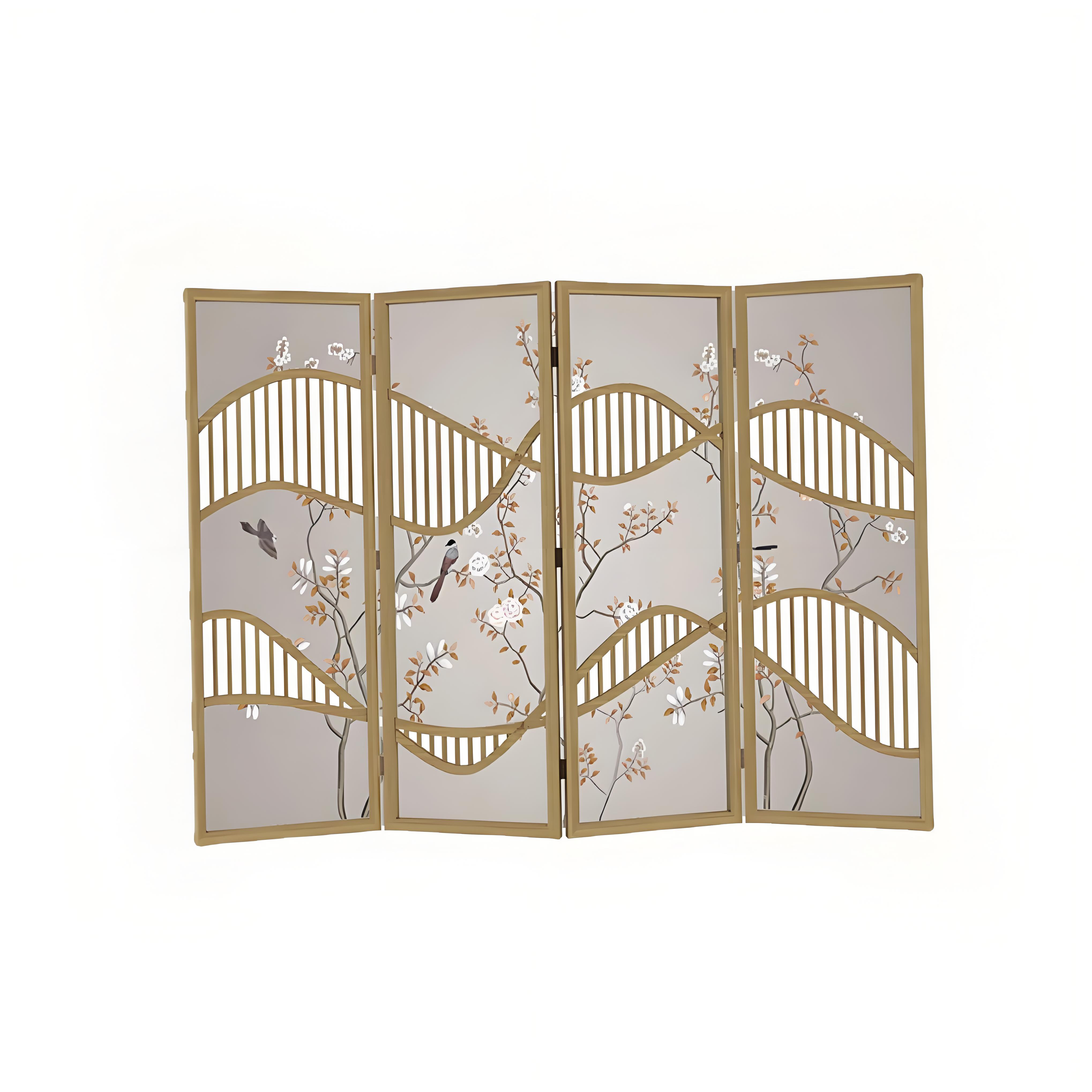 Sleek Surface Designs Creative Folding Screen | Wayfair