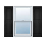 Alpha Shutters Exterior Vinyl Raised Panel Shutter Single & Reviews ...