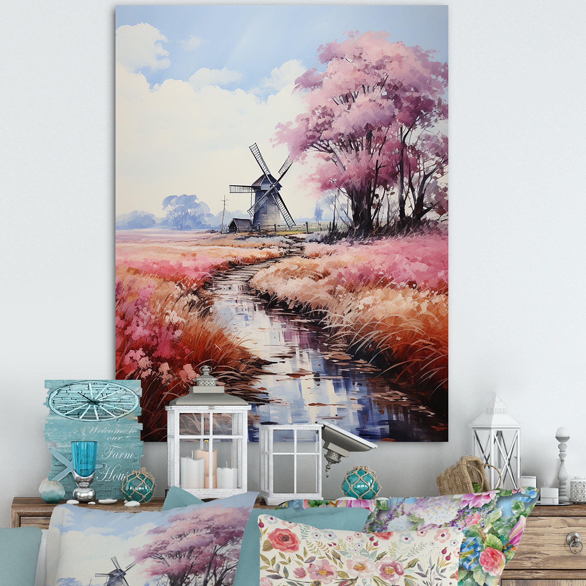 Red Barrel Studio® Frio Mills Countryside Milla - Print | Wayfair