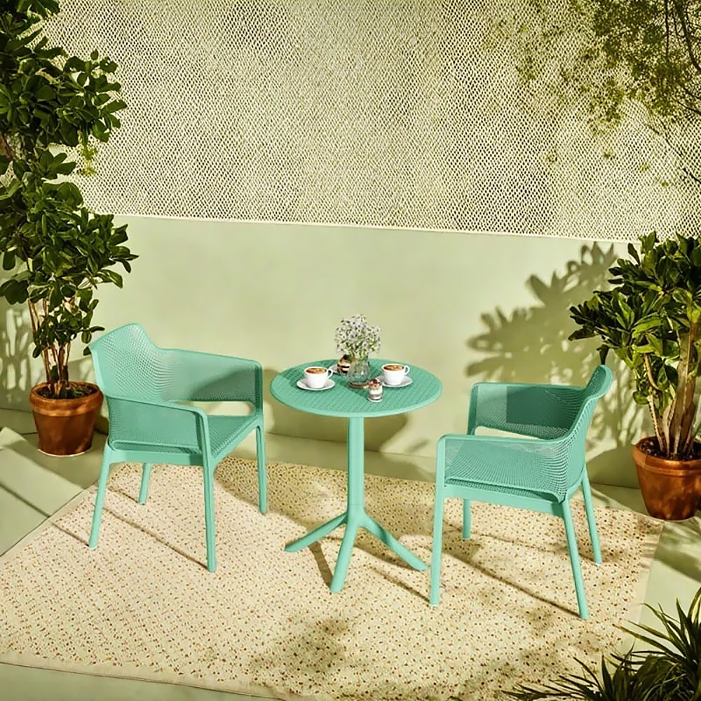 Latitude Run® Maarya 2 - Person All Weather 23.6'' L Outdoor Bistro Set ...