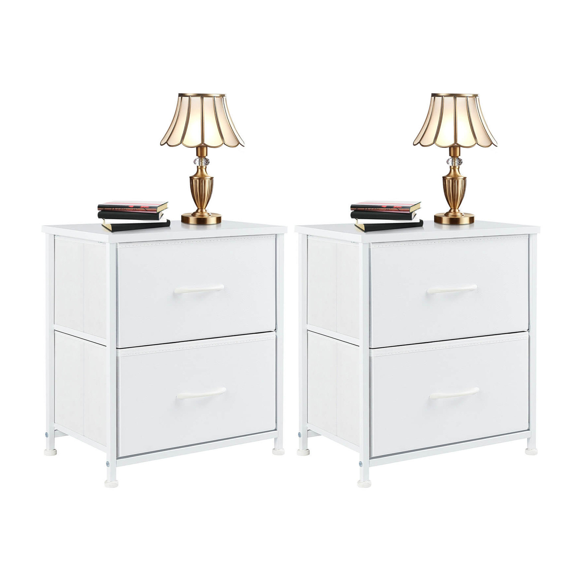 Rebrilliant Drawers Dresser Chest of Drawers,Metal Frame and Wood Top ...
