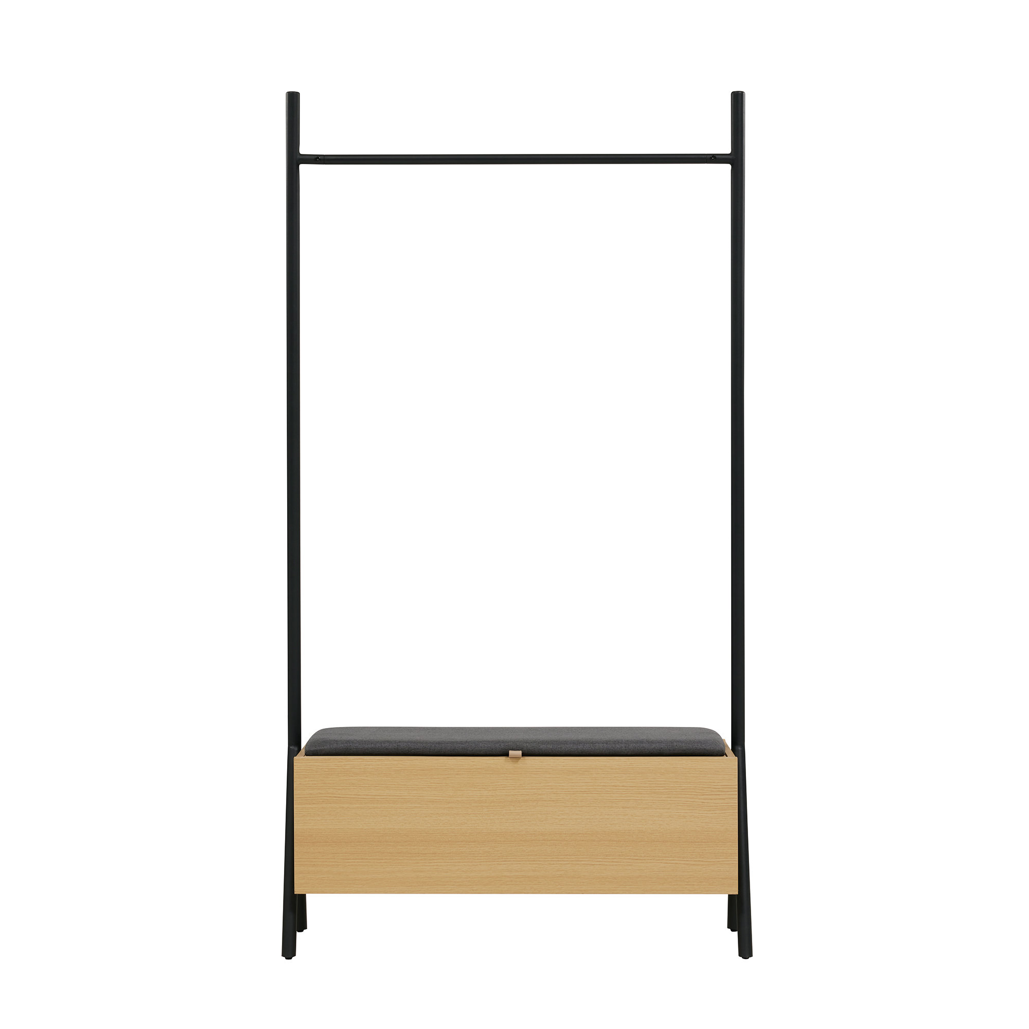 George Oliver Modern Paloma Open Hanging Closet with Storage ...