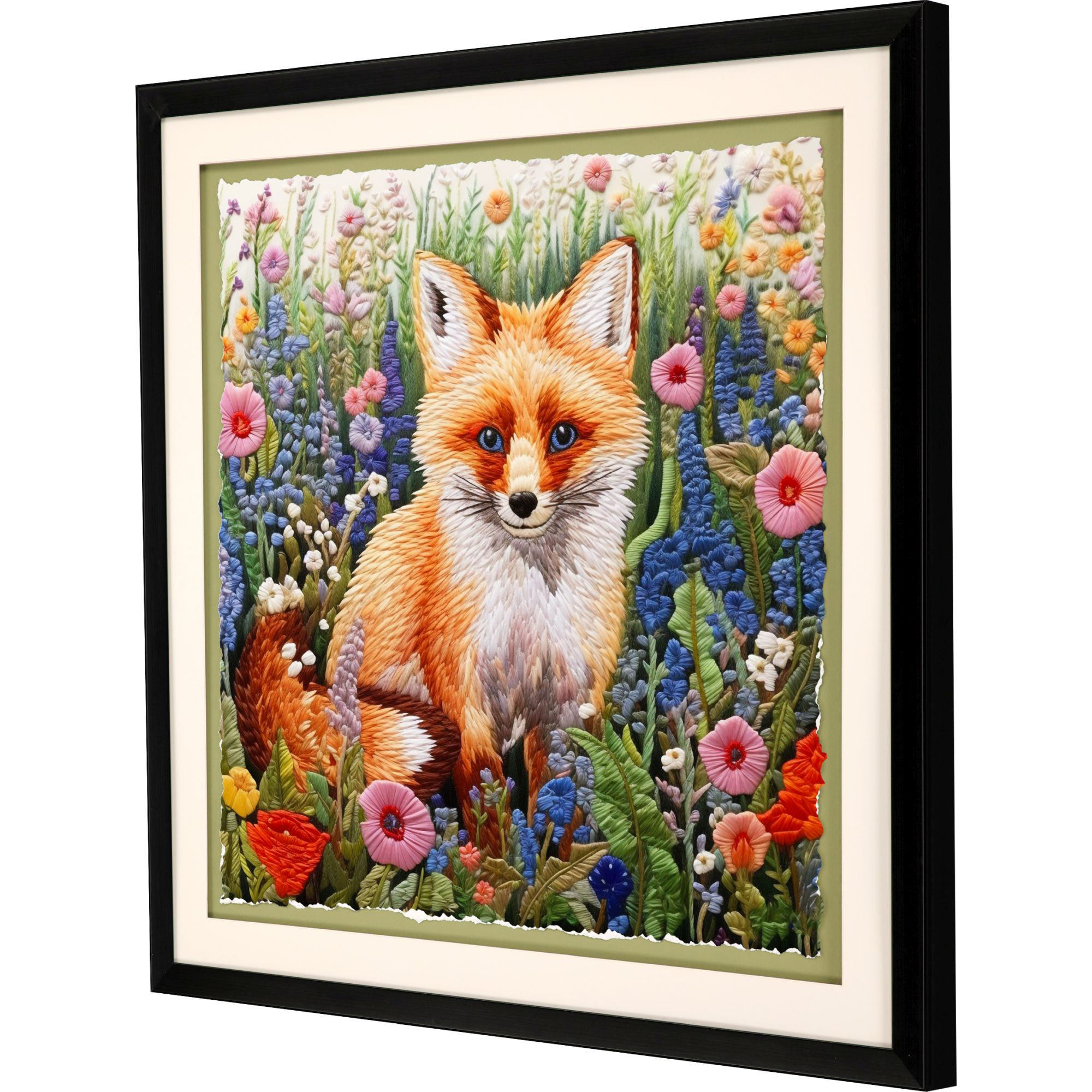 Millwood Pines Patchwork Fox | Wayfair