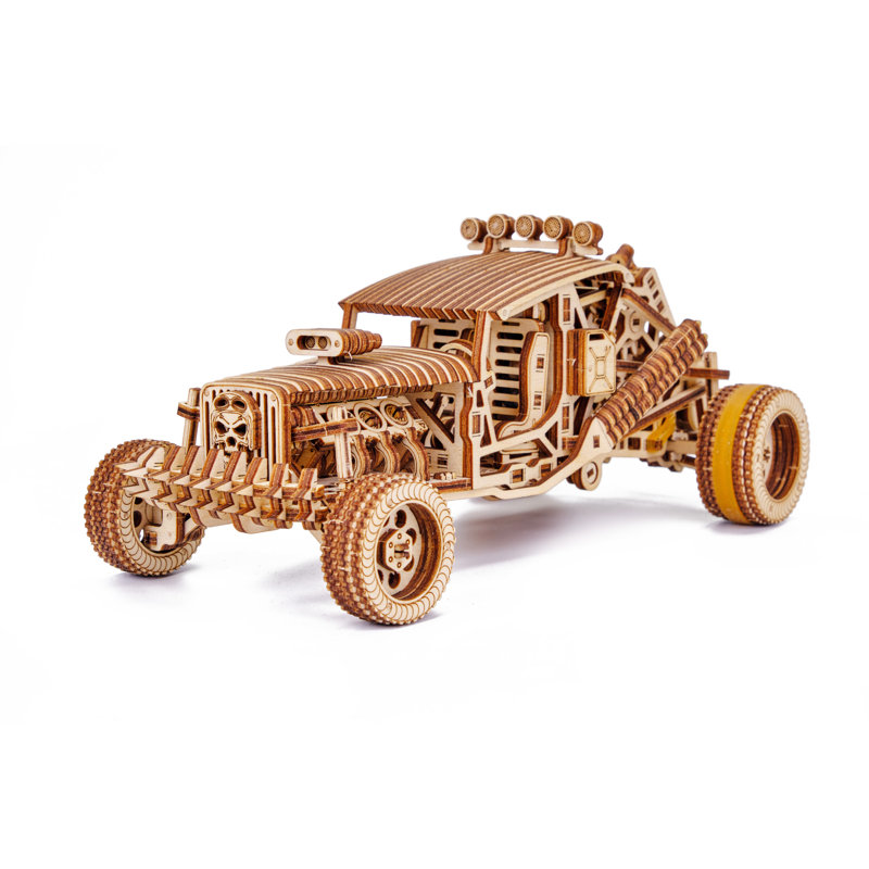 Wood Trick Mad Buggy Wooden 3D Mechanical Model Kit Puzzle | Wayfair