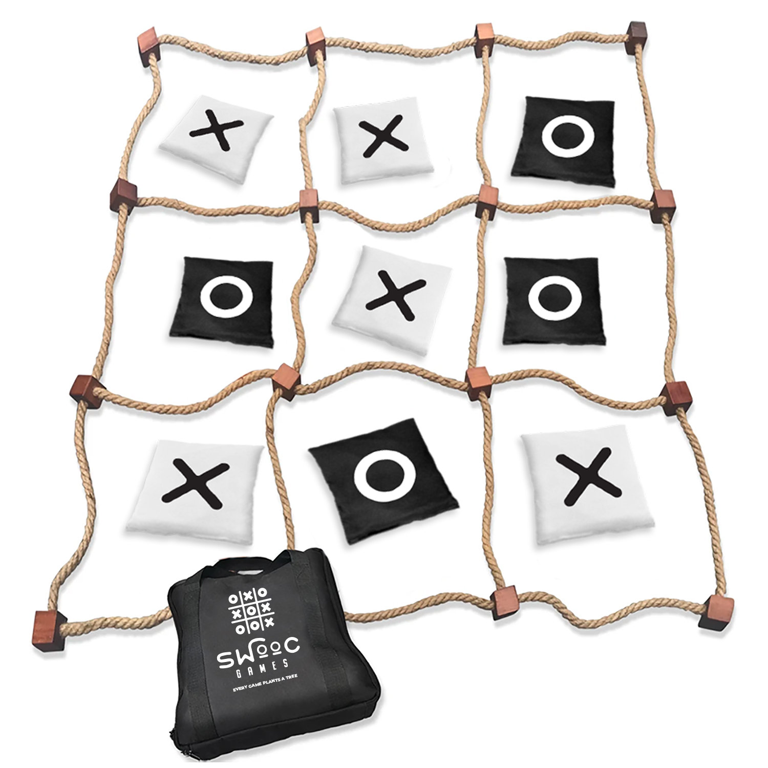 SWOOC Giant Tic Tac Toe Bean Bag Toss Game - Wayfair Canada