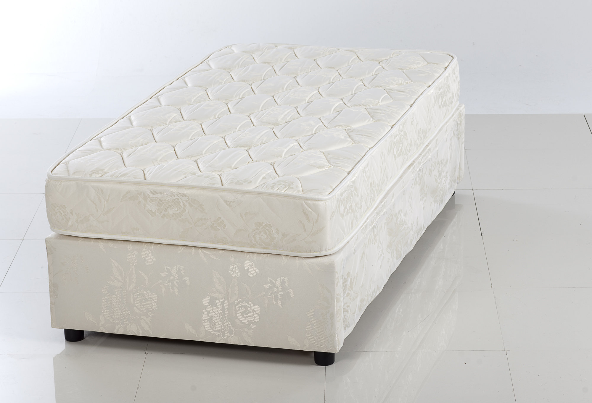 Arsuite Alize High Riser Space Saver Upholstered Platform Bed with ...