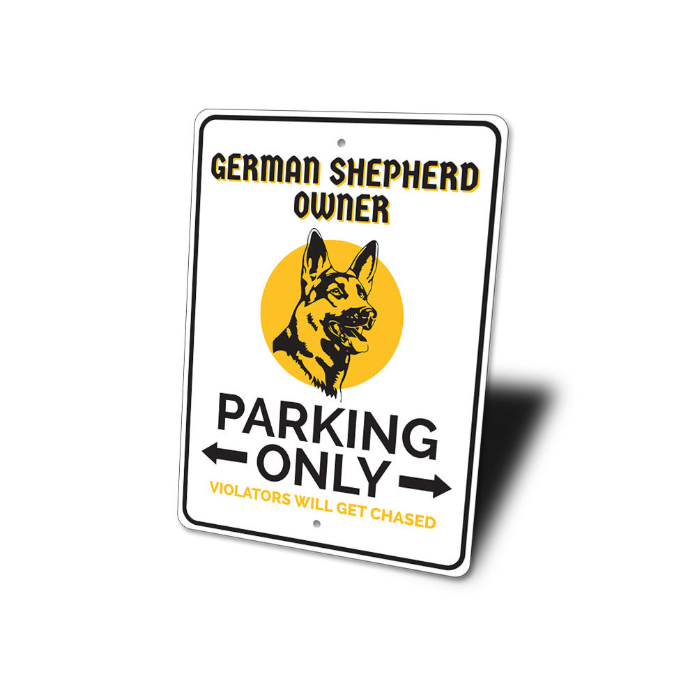 Lizton Sign Shop, Inc Shepherd Owner Parking Aluminum Sign | Wayfair
