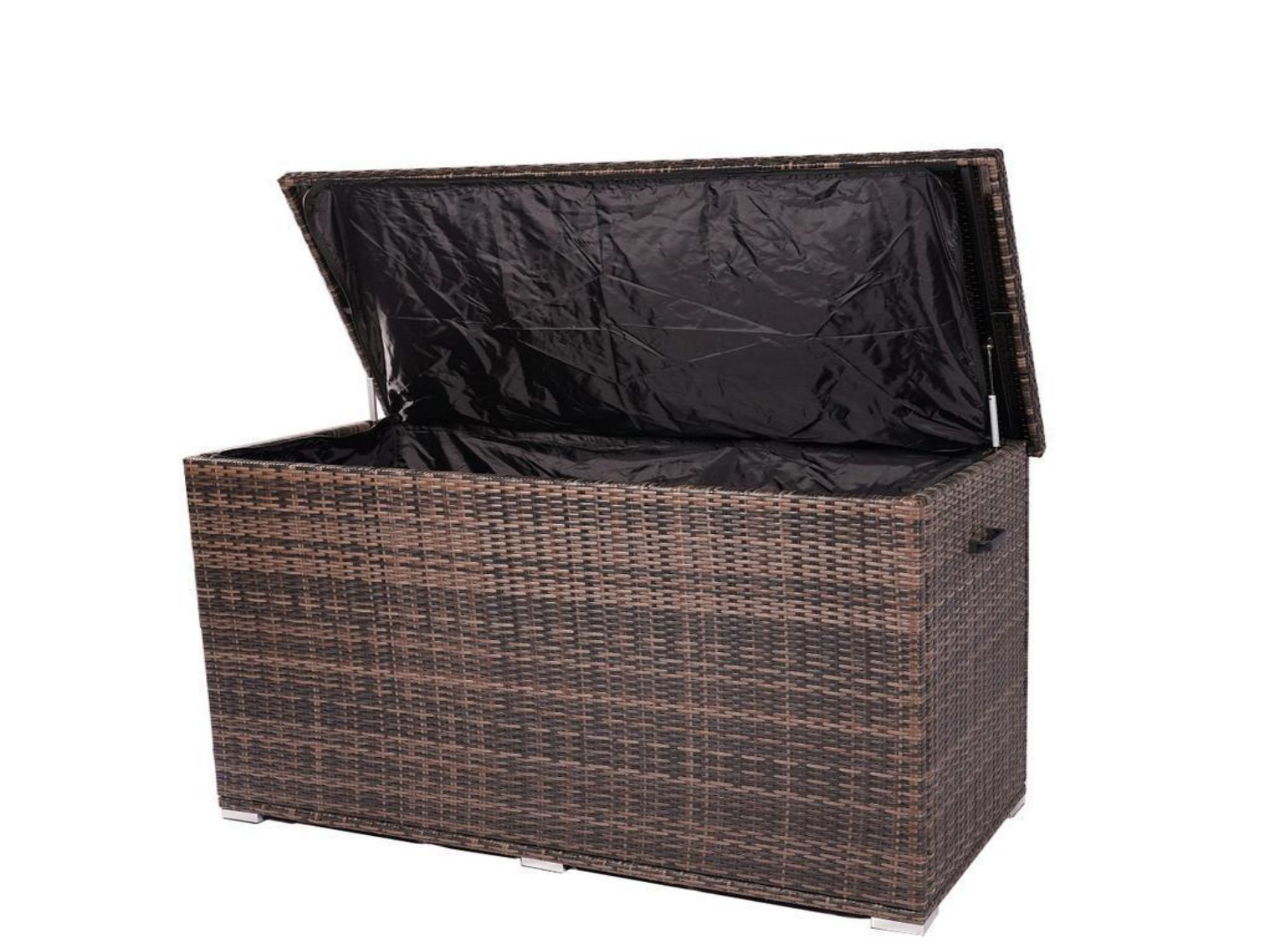 17 Stories 1000 L Wicker Outdoor Storage Box | Wayfair.co.uk