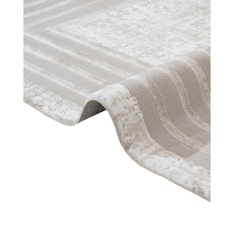 Wade Logan® Chantella Geometric Machine Woven Rectangle 2'8" x 5 ...