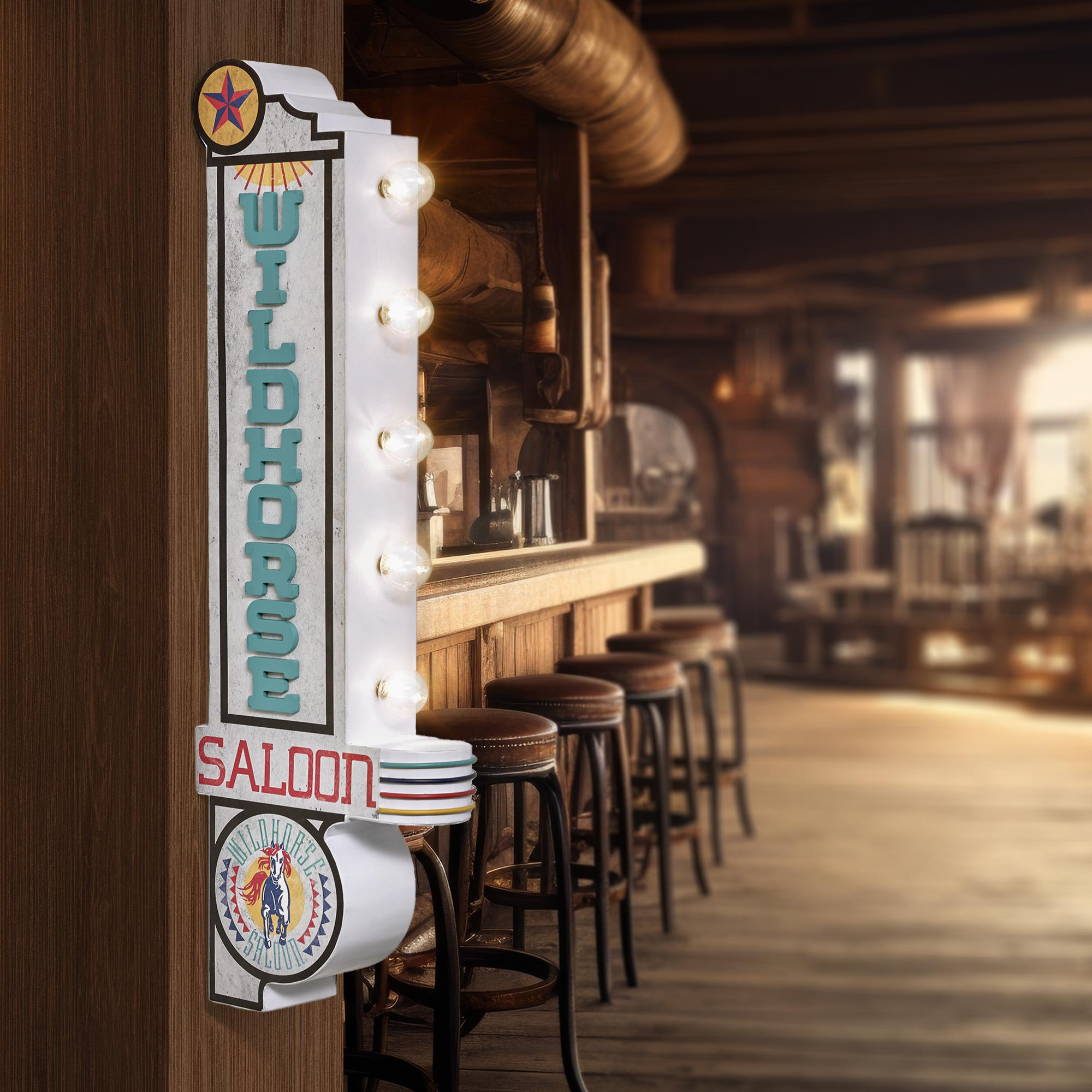 Trent Austin Design® Wingate 30.1'' No Subject Themed Marquee Sign ...