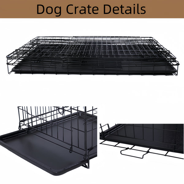 Tucker Murphy Pet™ 18 Inches Dog Crate X-Small Collapsible Dog Crate ...