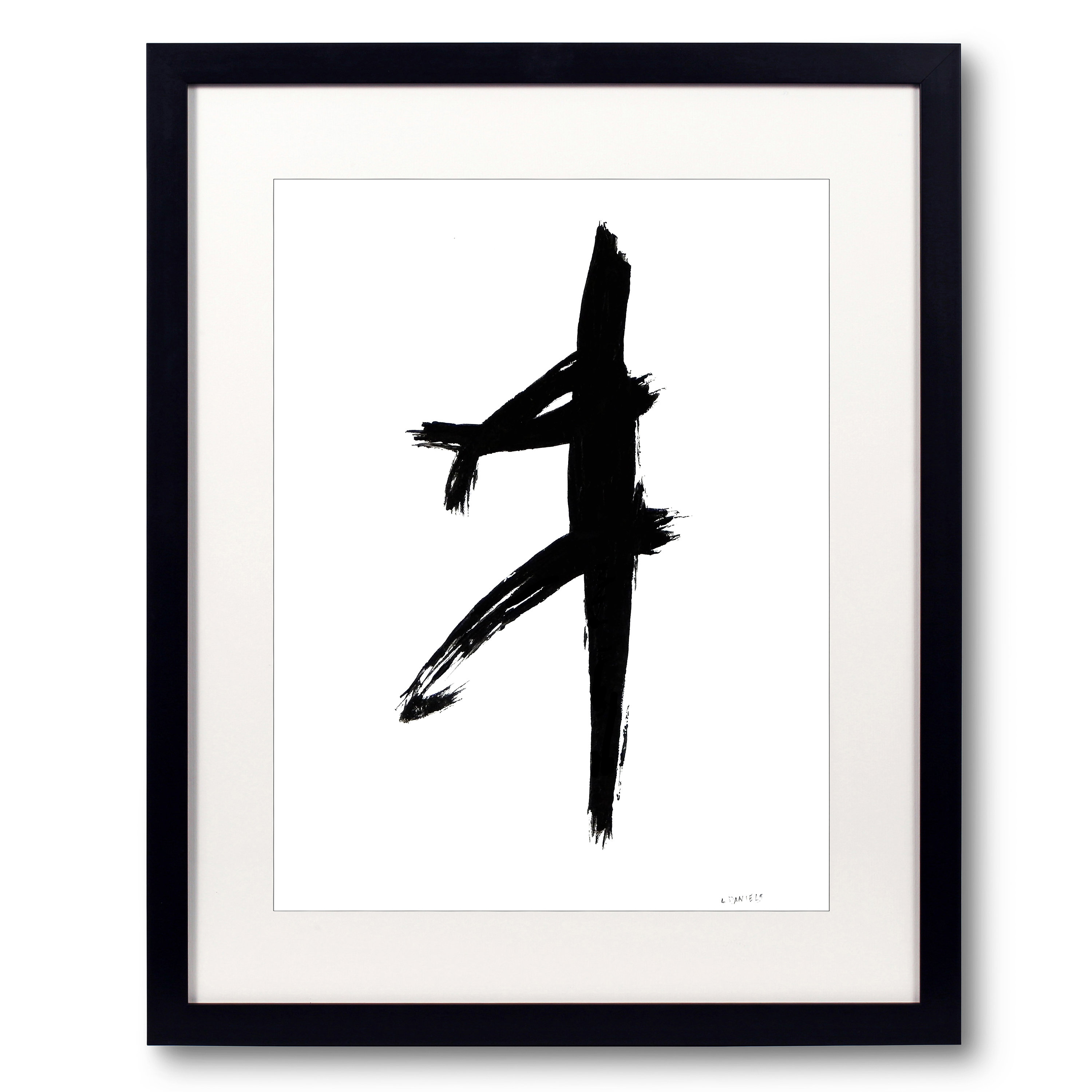 Made & Curated Footloose by Lisa Daniels - Picture Frame Painting | Wayfair