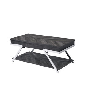 Wade Logan® Adcock Lift Top Extendable Coffee Table with Storage ...