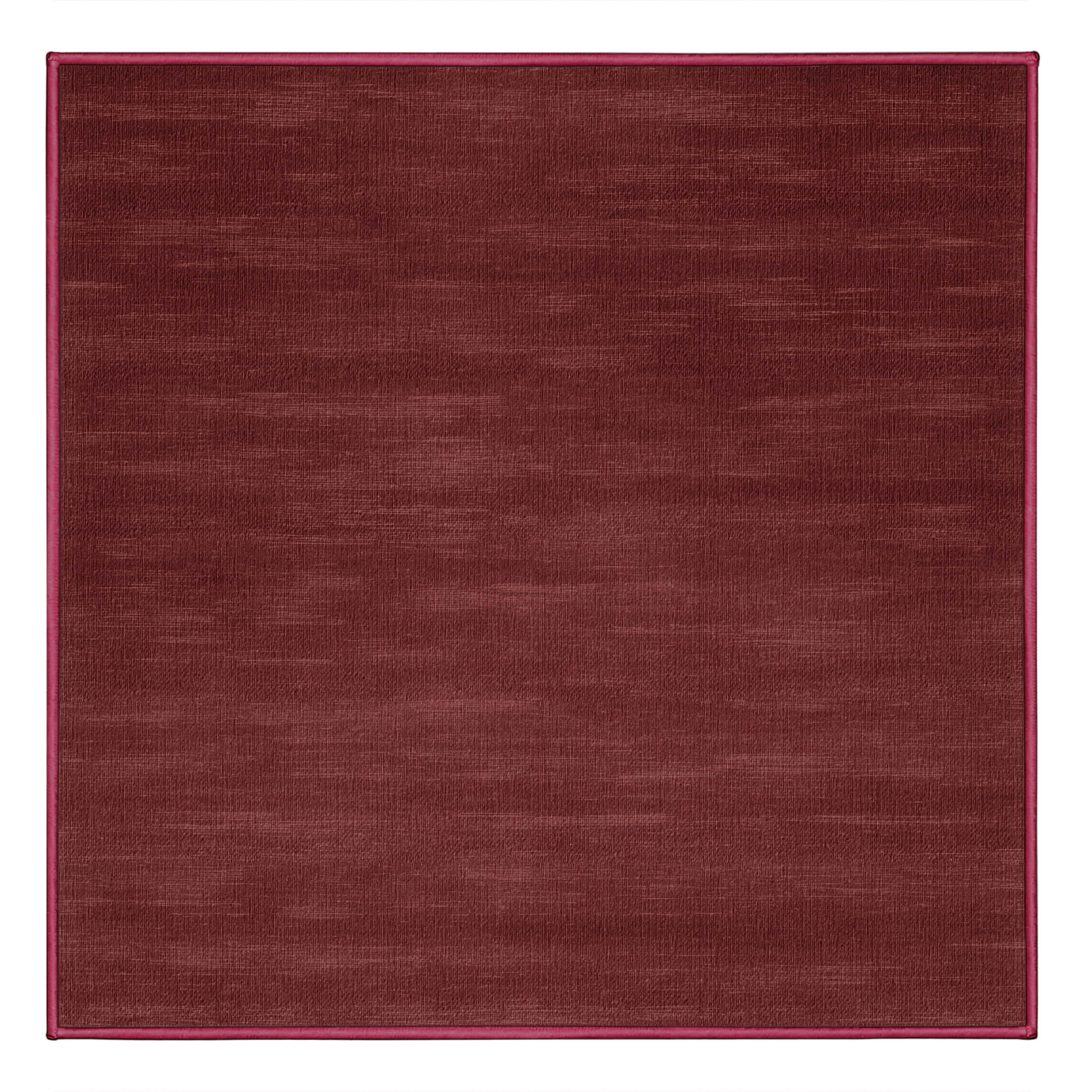 Latitude Run® Machine Washable Solid Red Area Rug | Wayfair