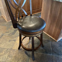 Red Barrel Studio Swivel Counter Height Dining Pub Chairs with Rubber ...