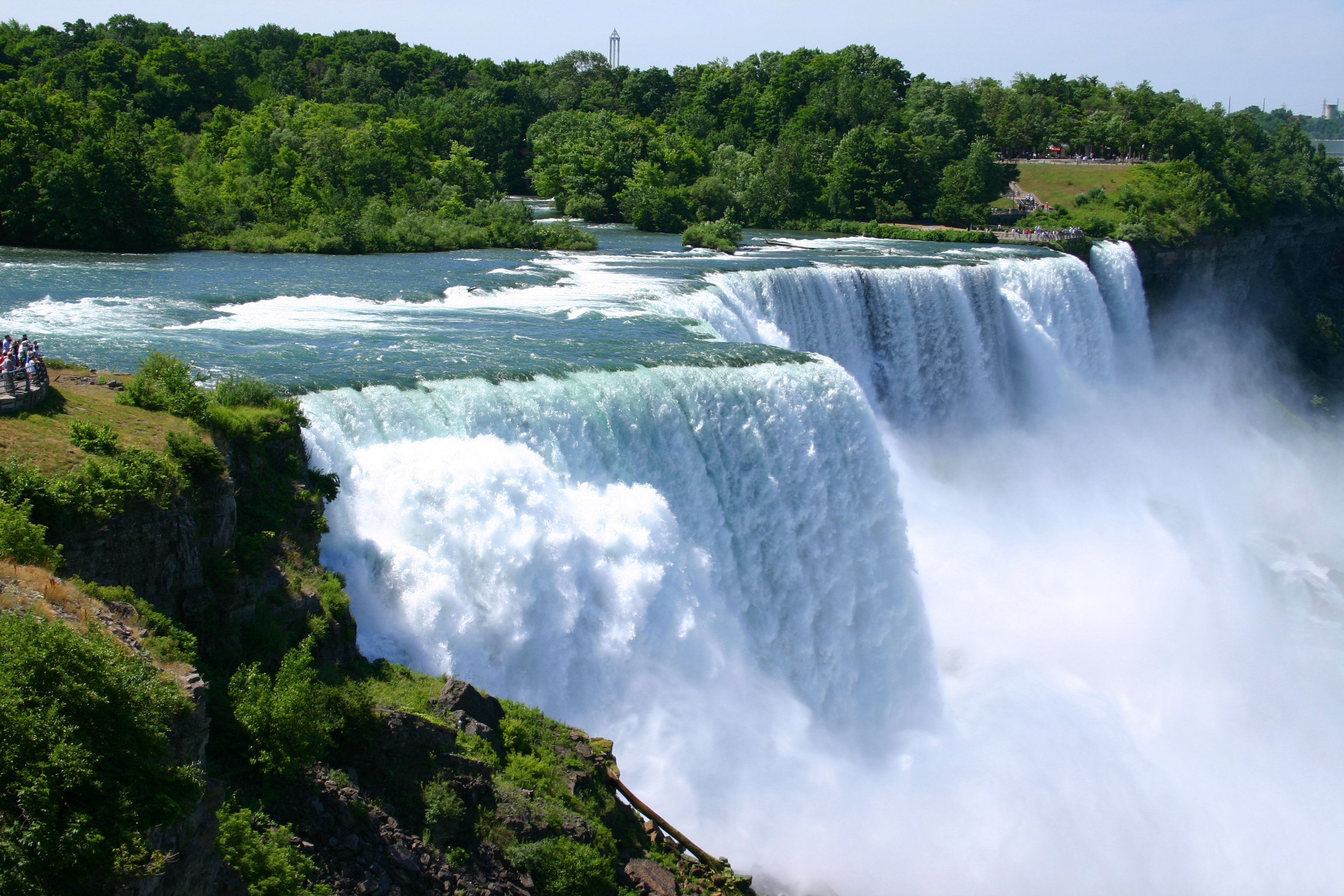 Ebern Designs Niagara Falls - Wrapped Canvas Photograph | Wayfair