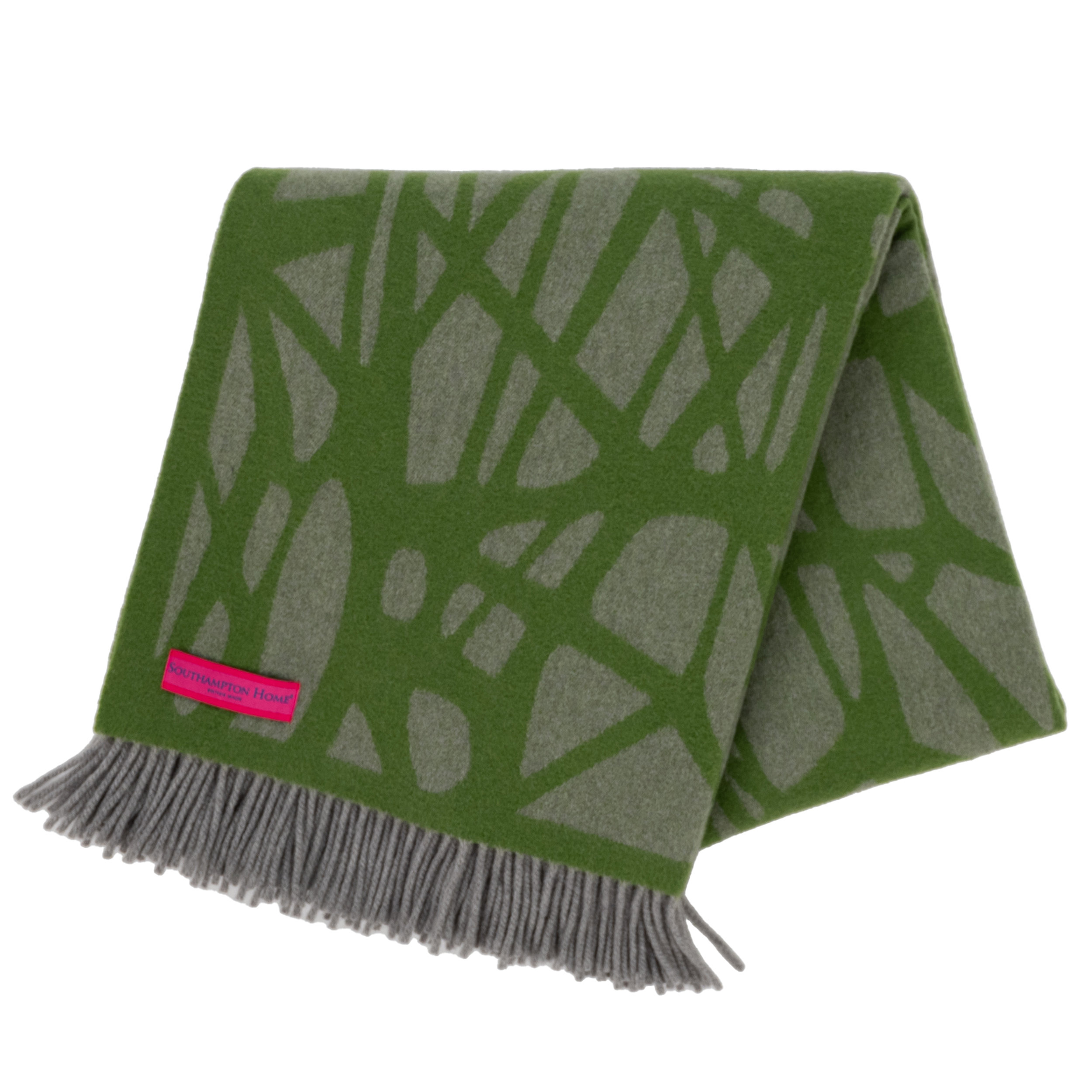 Southampton Home Monarch Merino Fleece Throw ~ Green ~ | Wayfair