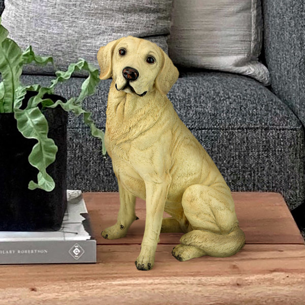 Design Toscano Golden Labrador Retriever Dog Figurine & Reviews | Wayfair