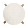 Latitude Run® Round Tiered Marble Side Table | Wayfair