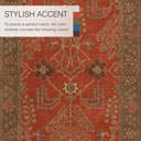 Birch Lane™ Crestfield Hand-Tufted Brown/Beige/Taupe/Orange/Blue Area ...