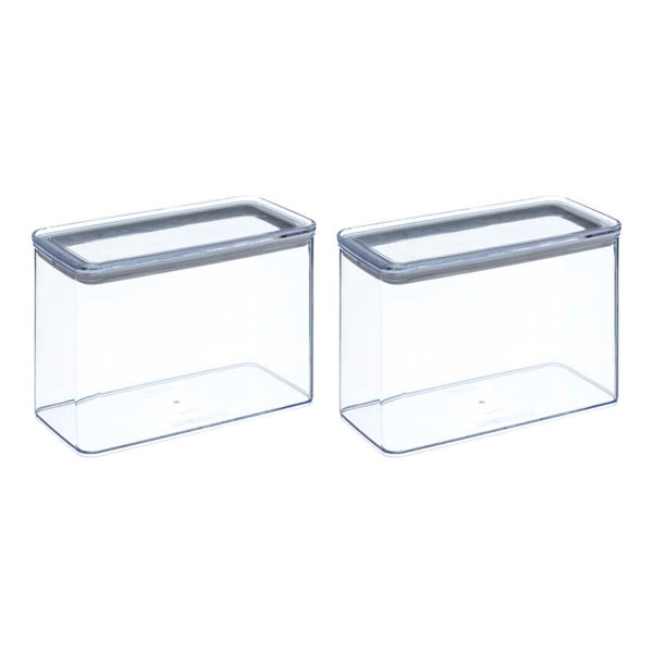 5five Food Storage Container 1.5lt with sealed air tight lid set 2 ...