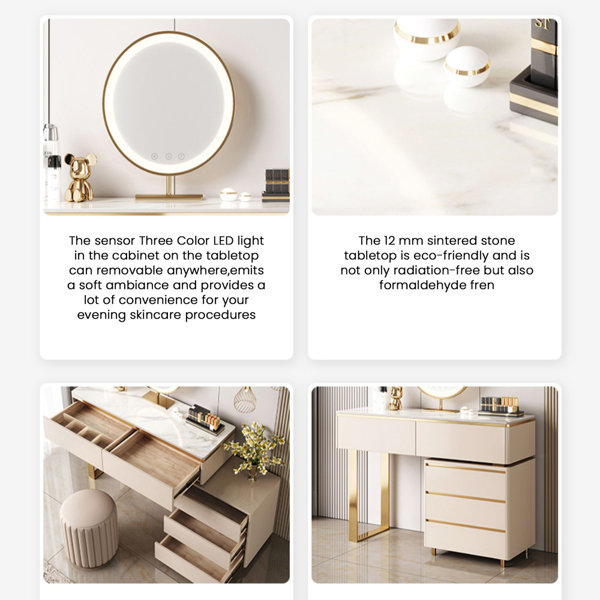 Everly Quinn Gilges Vanity | Wayfair